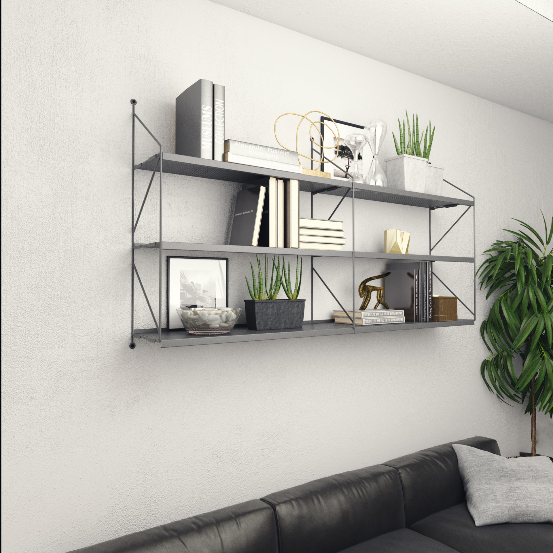 REPISA ANGOLO DUO GRIS PERFORADO | Ducasse Industrial S.A.